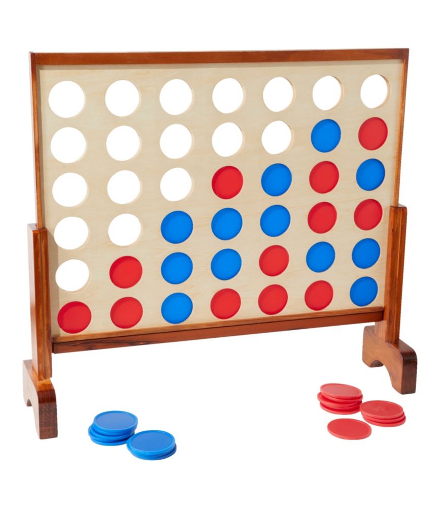 Yard Games Giant 4 In A Row Game | Games & Outdoor Toys at L.L.Bean