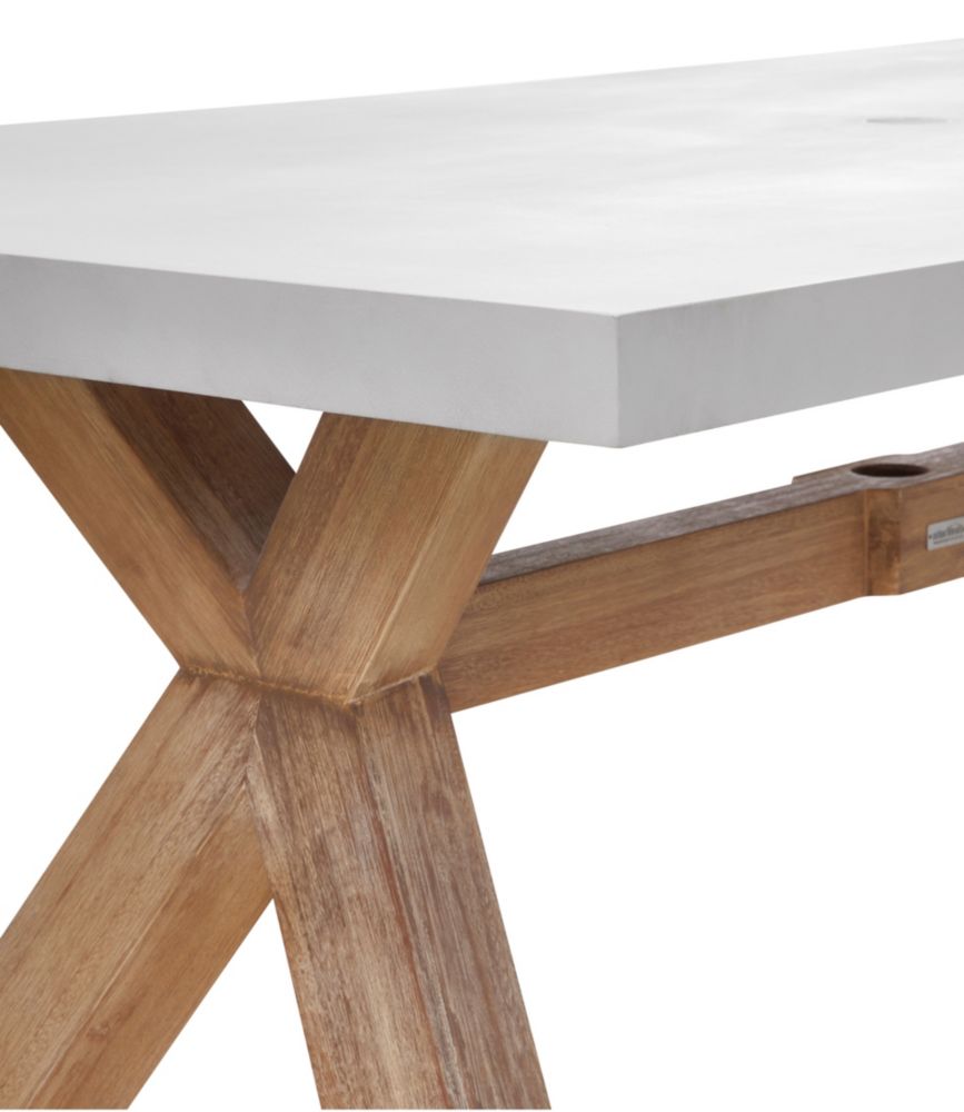 Composite-Top Farmhouse Dining Set | Patio Sofas & Sets at L.L.Bean