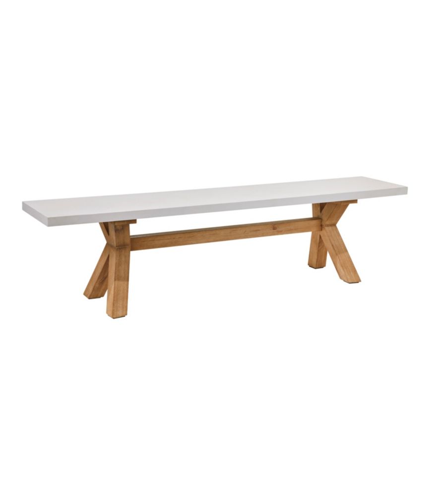 Composite-Top Farmhouse Dining Set | Patio Sofas & Sets at L.L.Bean