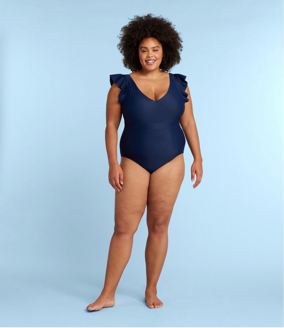 Women's Summersalt The Ruffle Backflip | One-Piece at L.L.Bean Women's Summersalt The Ruffle Backflip | One-Piece at L.L.Bean