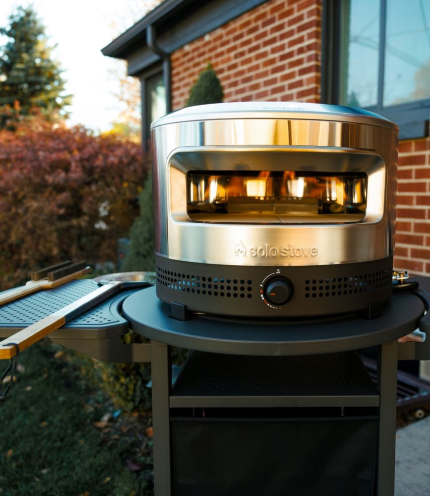 Solo Stove Pi Prime Gas Pizza Oven Cart | Grills & Fire Pits at L.L.Bean