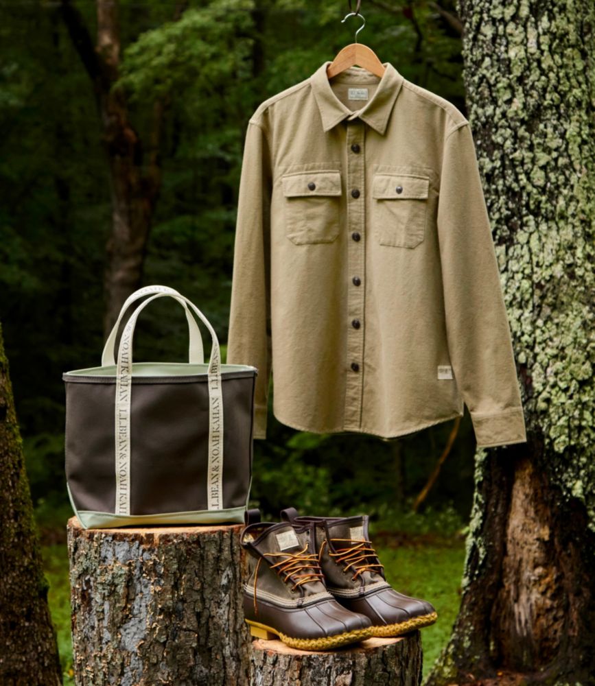 Men's L.L.Bean and Noah Kahan Signature 1933 Chamois Cloth Shirt, Slim ...