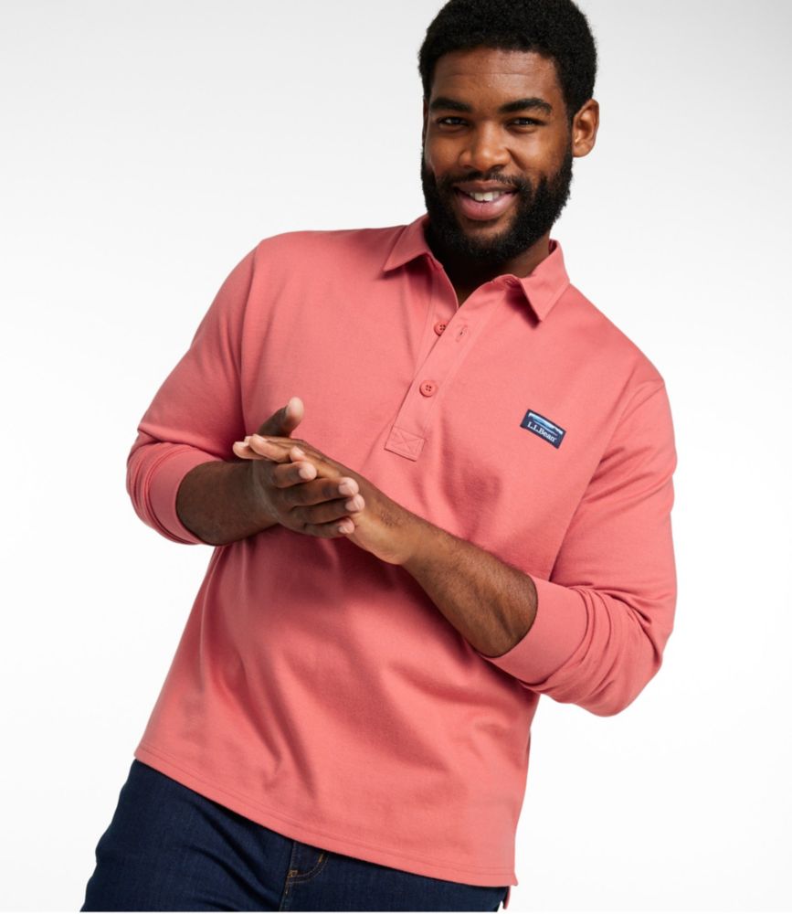 Men's Bean's Vintage Soft Rugby, Solid